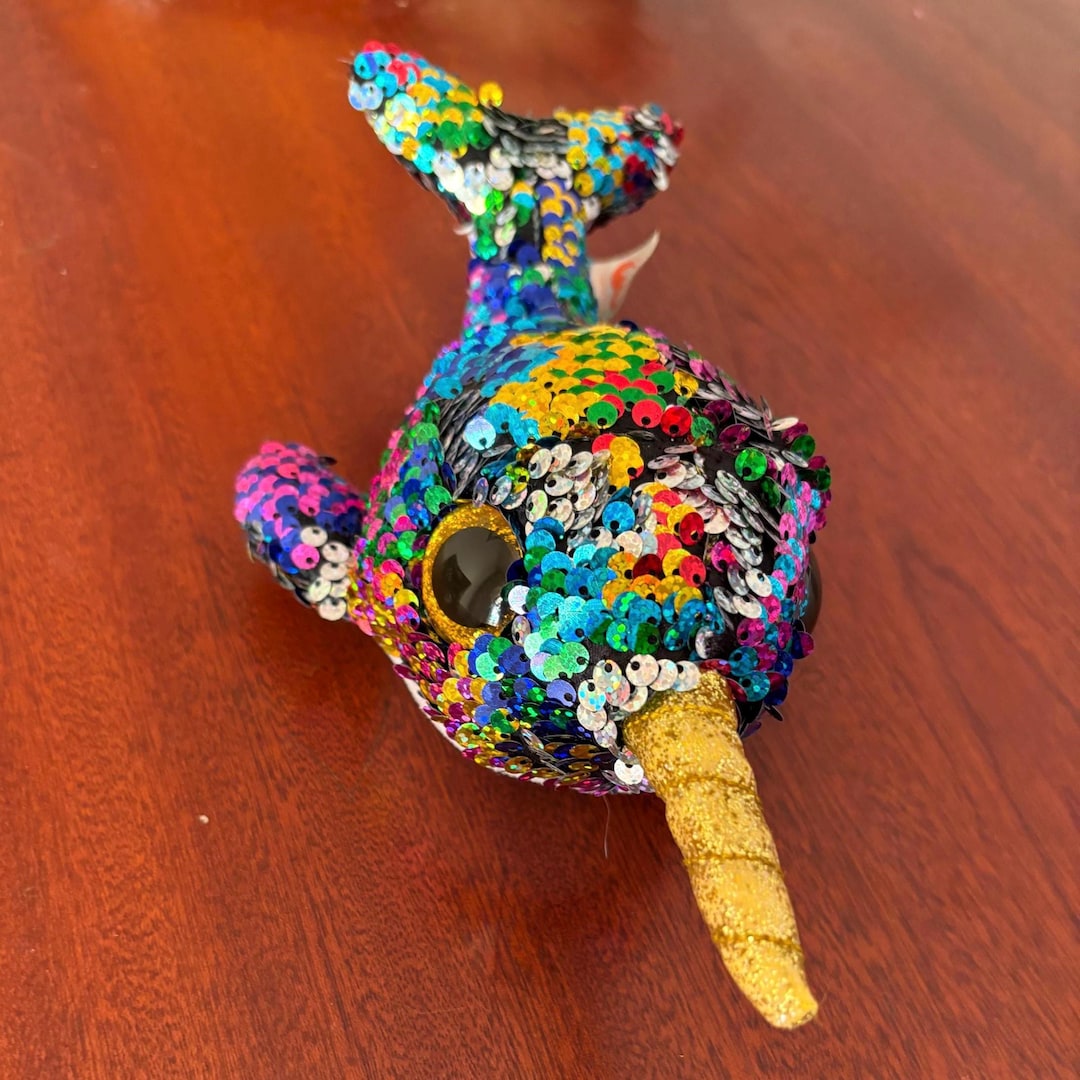 Calypso the Narwhal Beanie Boo Without Tag - Etsy
