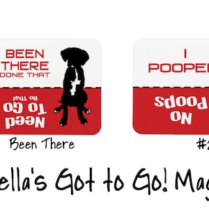 Dog Magnet, Let the Dog Out, Potty, Bella's Got to Go! Magnets - Did ...