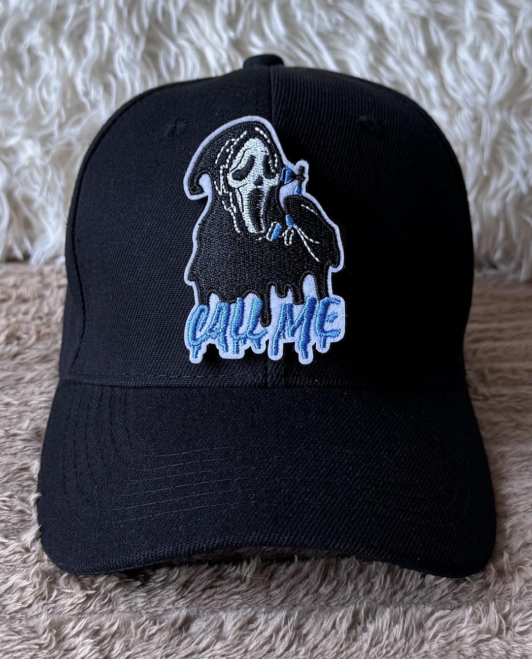 Call Me Ghostface Hat Cap Patch Men Women Teen Dad Mom Friend Sport ...