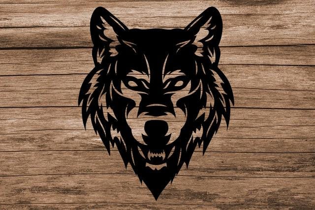 Wolf SVG - Etsy