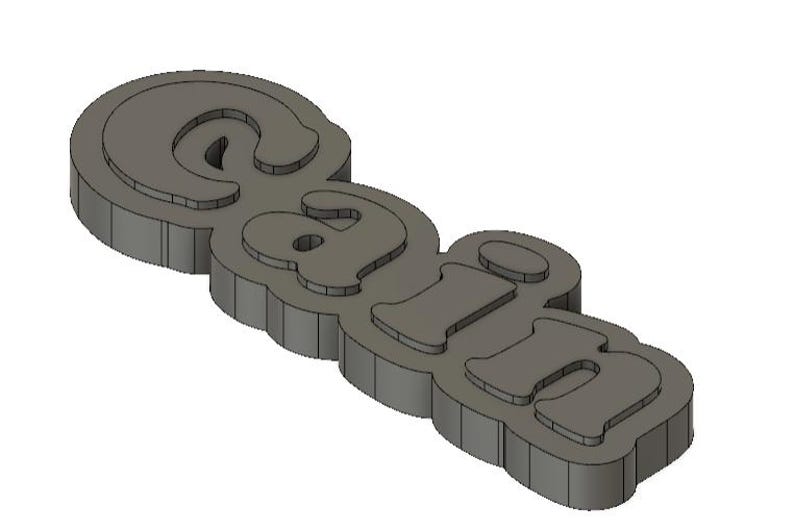 Custom 3D Printable Names - STL Files INSTANT! - Etsy Australia