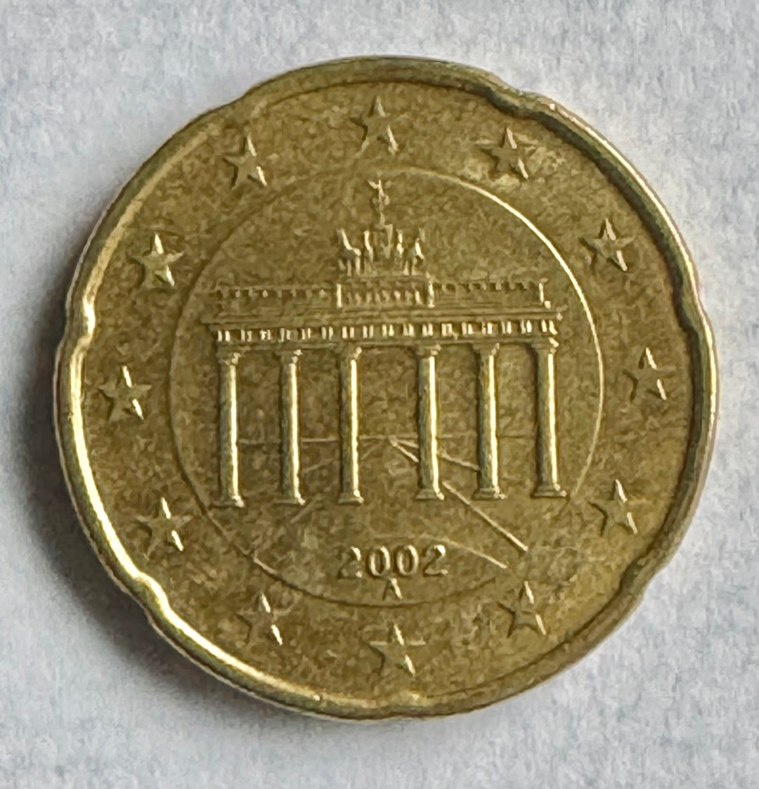 Rare Coin 20 Euro Cent 2002 germany - Etsy