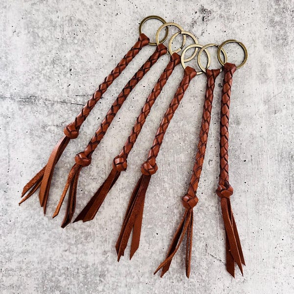 Braided Keychain - Etsy