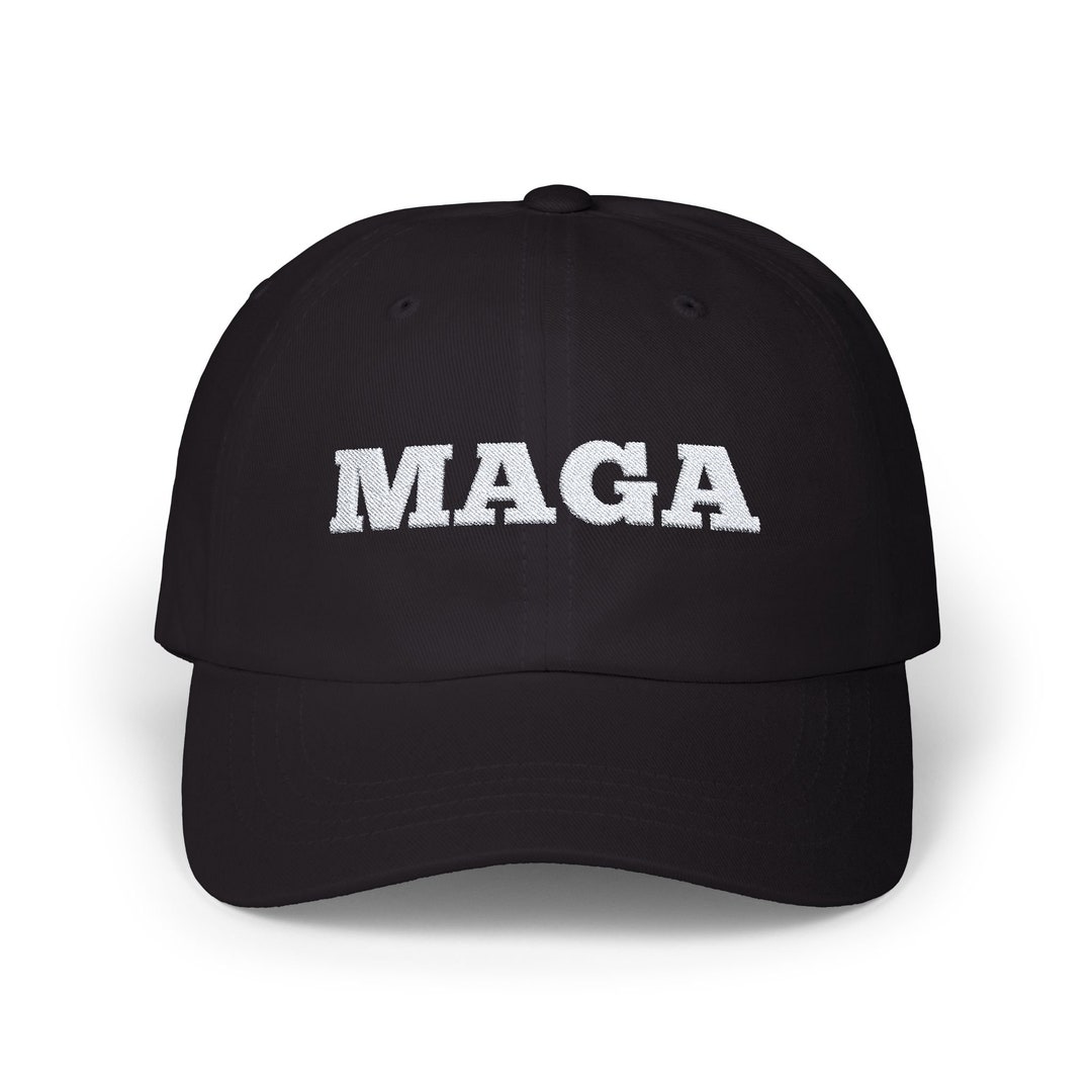 Dark MAGA Hat Embroidery Elon Dark MAGA Hat Embroidery Dark MAGA Cap ...