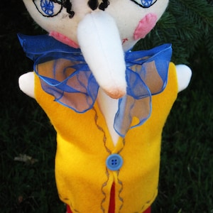 Pinocchio Hand Puppet Handmade Original Toy Custom Made | Etsy