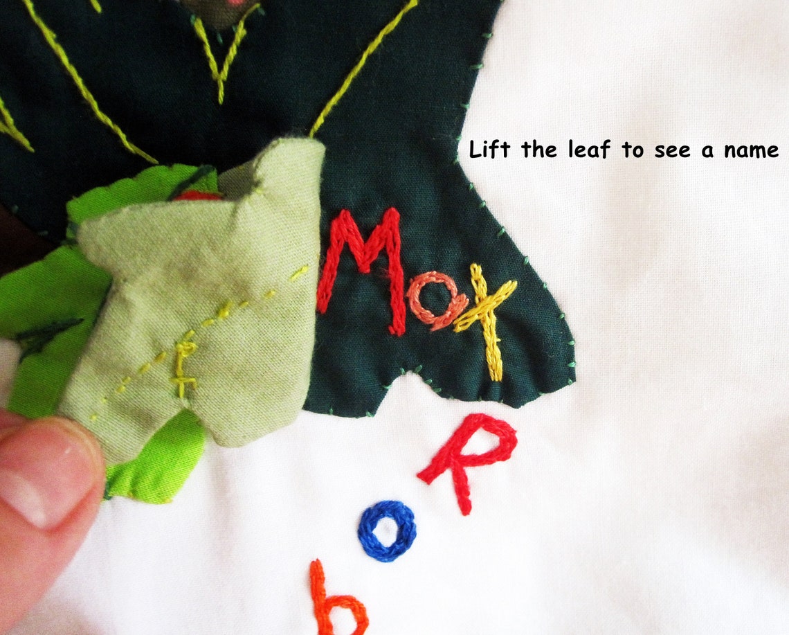 Chicka Chicka Boom Boom Baby Quilt Wall Hanging Custom | Etsy