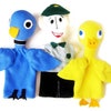 Pigeon drive the Bus, Duck, Bus Driver Trio Hand Puppets/ Story Book ...