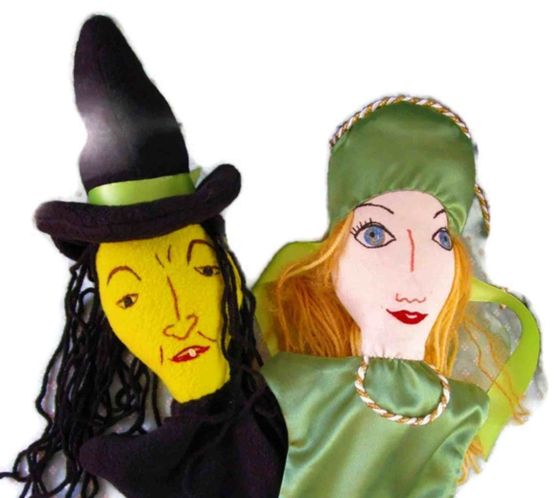 Hand Puppet-wicked Witch of the West Oz - Etsy