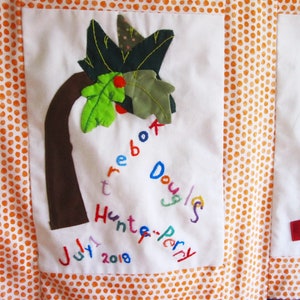 Chicka Chicka Boom Boom Baby Quilt Wall Hanging Custom - Etsy