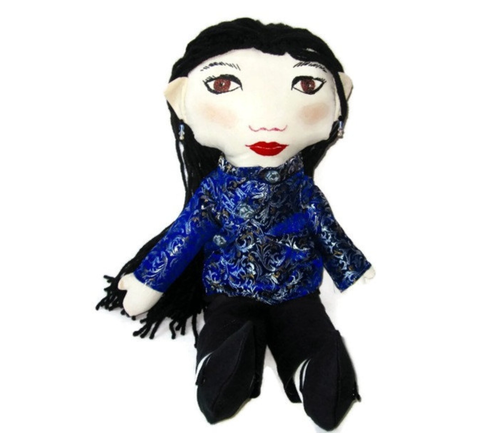 Custom Chinese Girl Rag Doll With Cheongsam Asian Girl Doll. | Etsy