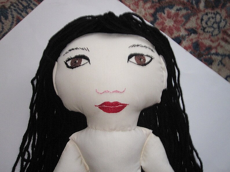 Custom Chinese Girl Rag Doll With Cheongsam Asian Girl Doll. | Etsy