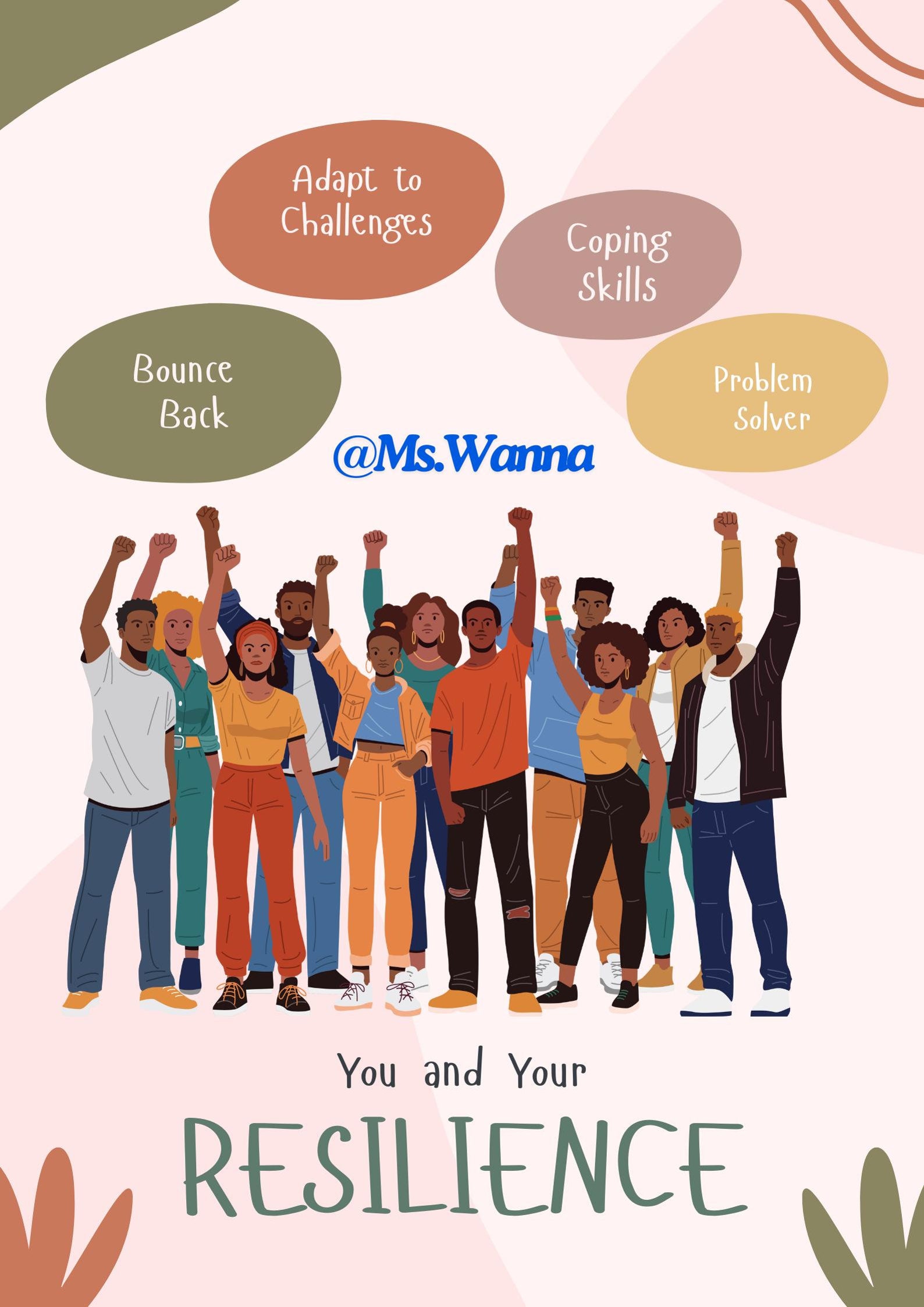 Resilience Poster for Teaching and Learning, Mindfulness, Coping Skills ...