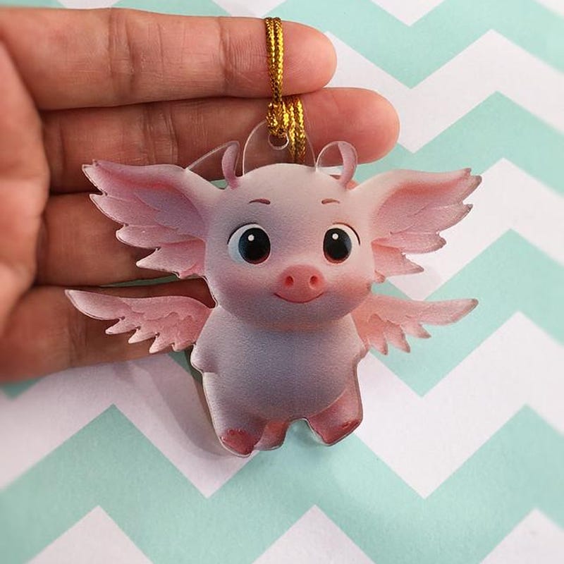 Pig Key Chains - Etsy