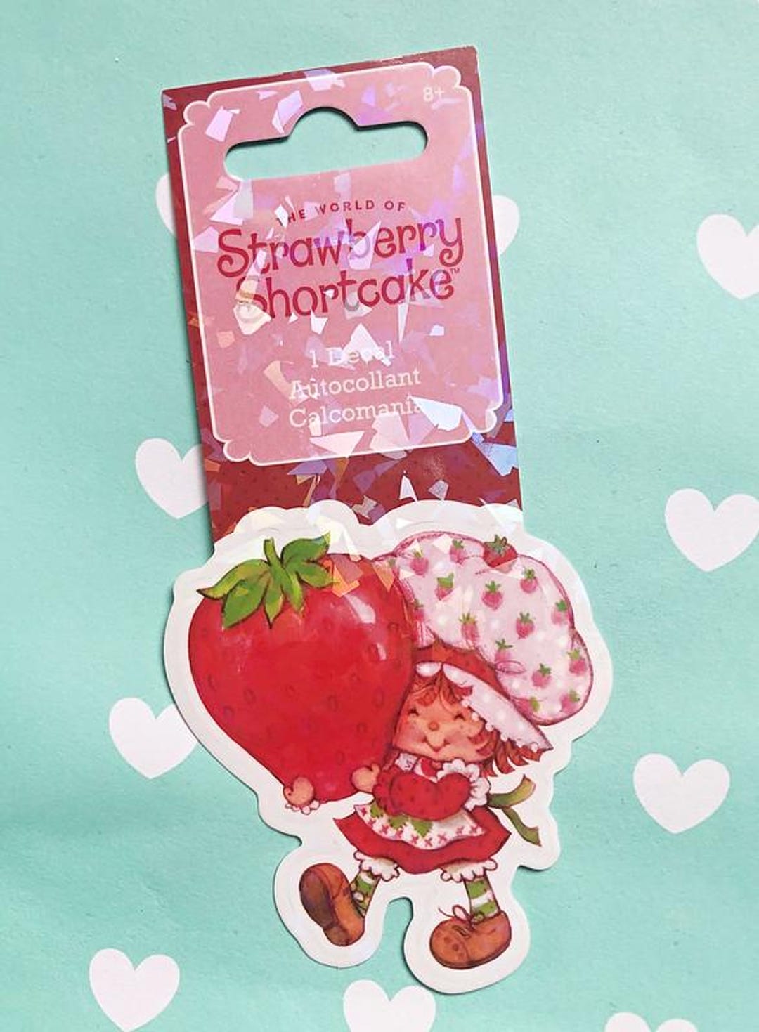 Decal Strawberry Shortcake Retro Girl TV Cartoon Animated Collector ...