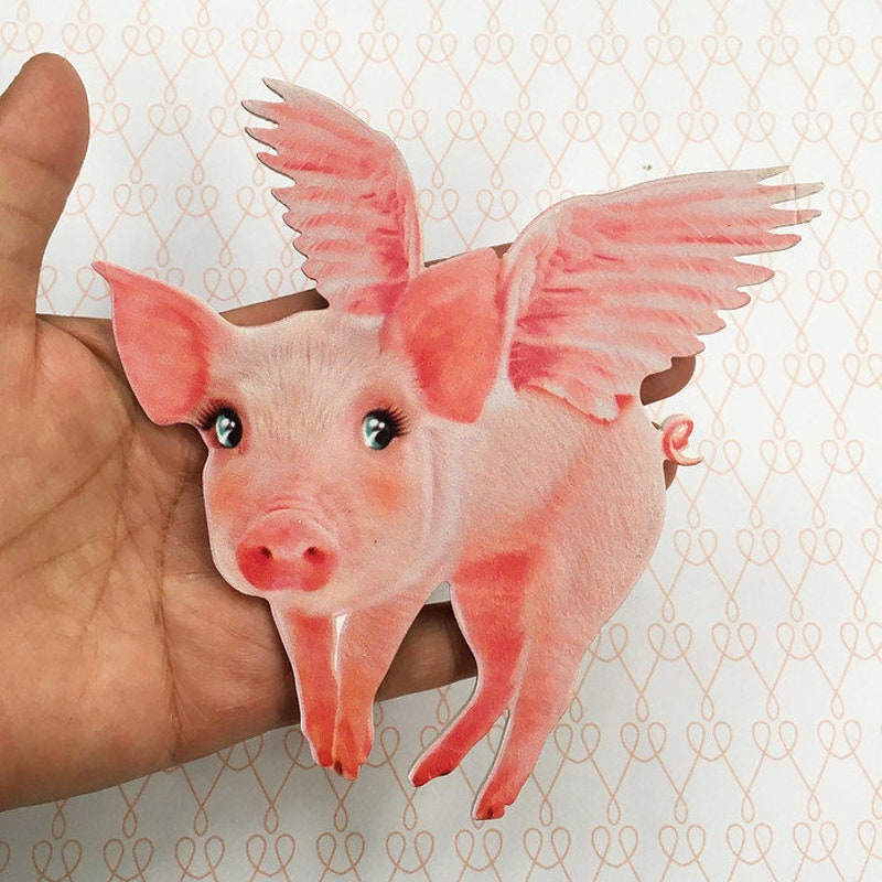 Pig Magnets - Etsy