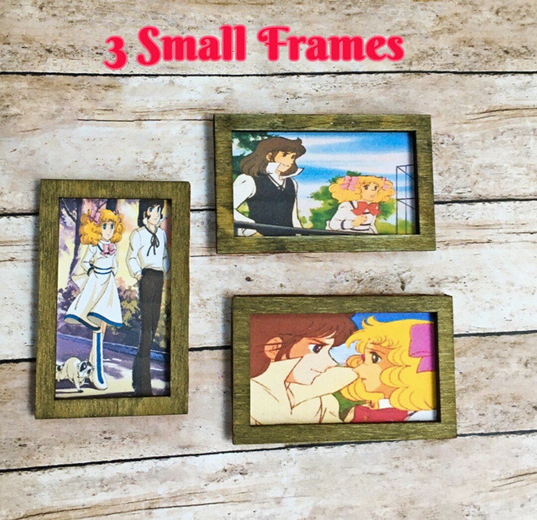 3 Mini Frames Candy Candy Terry Anime Manga Magnet Fridge Kitchen ...