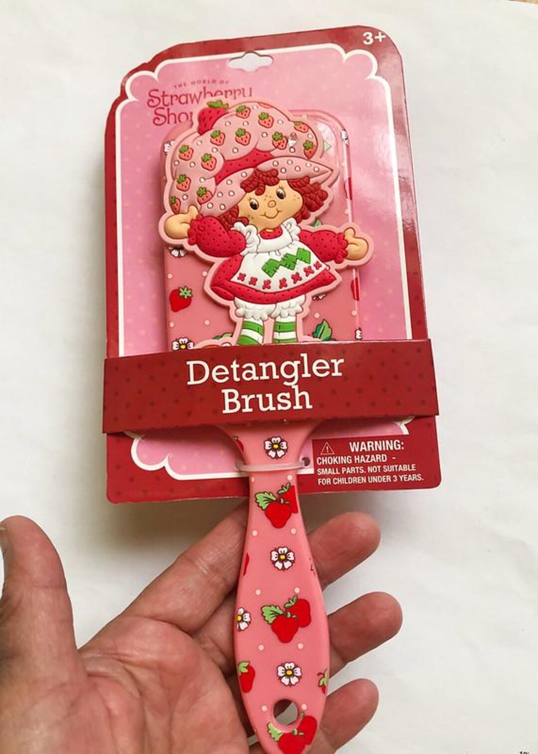 Strawberry Shortcake Detangler Hair Brush, Retro Girl TV Cartoon ...