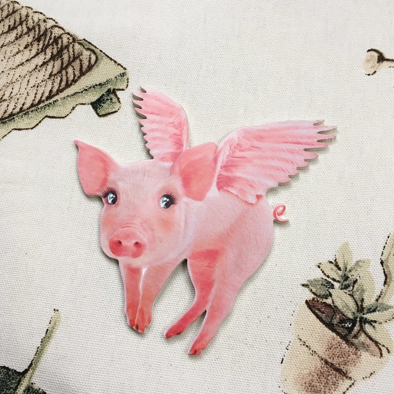 Pig Magnets - Etsy