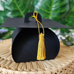 Graduation Cap Candy Box SVG Cricut Silhouette File | Paper Treat Box ...
