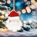 Multi-layer Santa Face Christmas Ornament | Laser Cut File for DIY ...