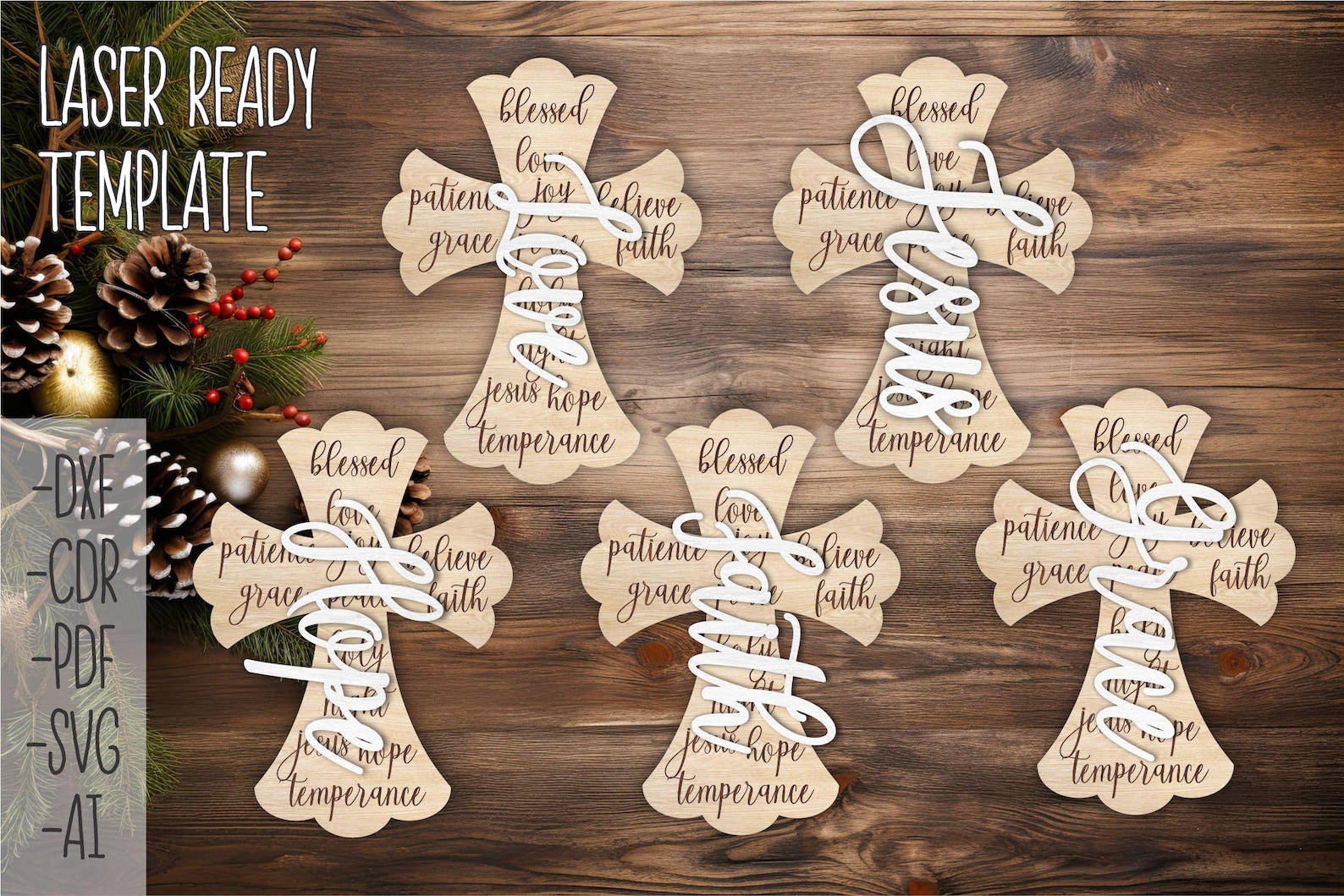 Religious Cross SVG - Christian Svg - Cross Svg - Jesus Svg - Faith Svg ...