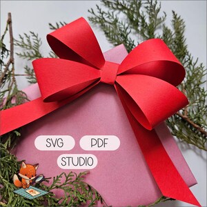 Digital Cutting File: Universal Bow for Gifts and Decorations Classic ...