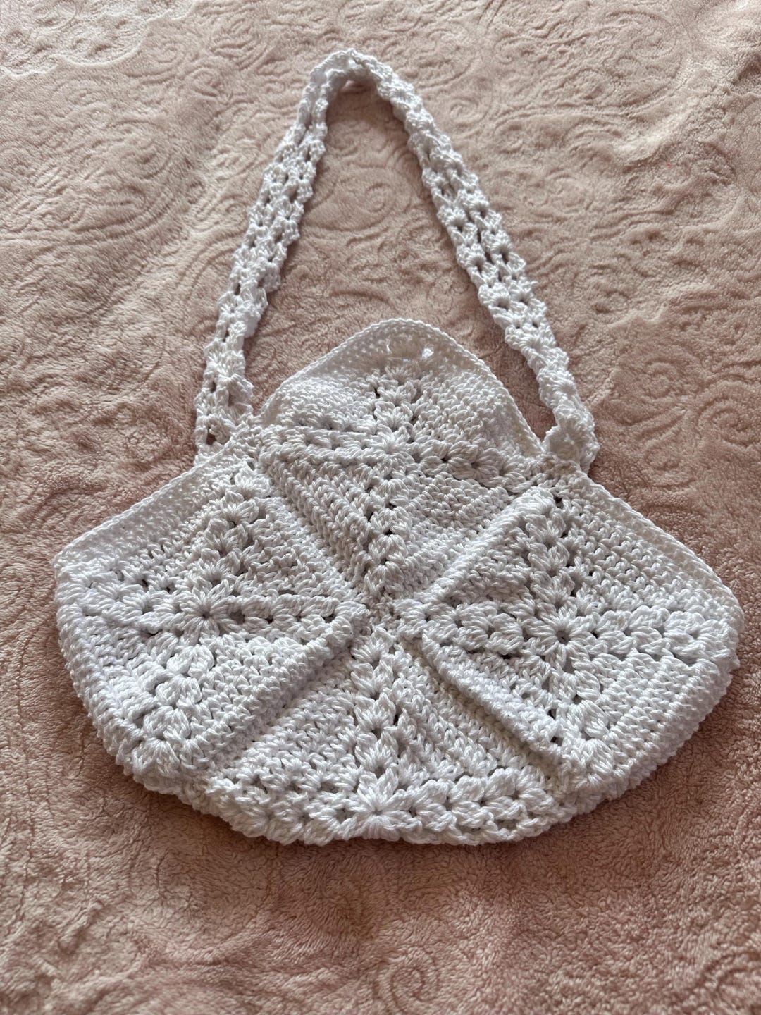 The Mini Clam Shell Beach Tote Crochet Pattern - Etsy