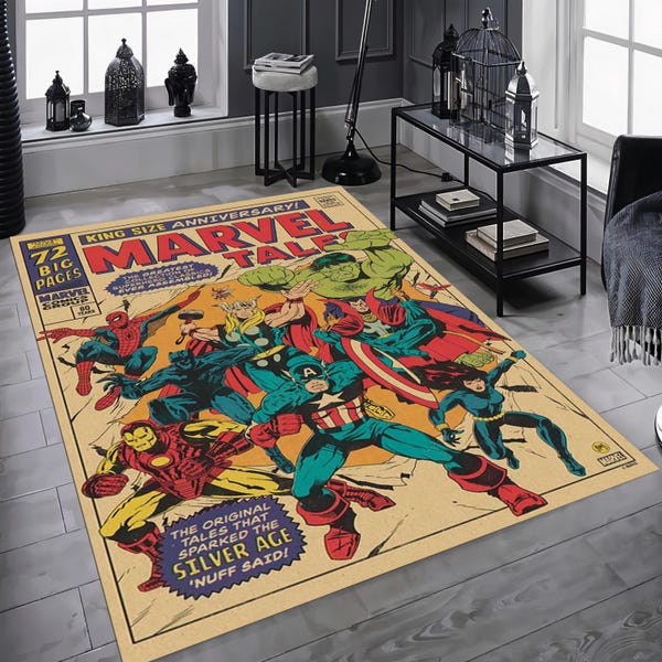 Avengers Rug - Etsy