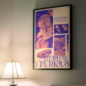 Fast and Furious Poster - Etsy