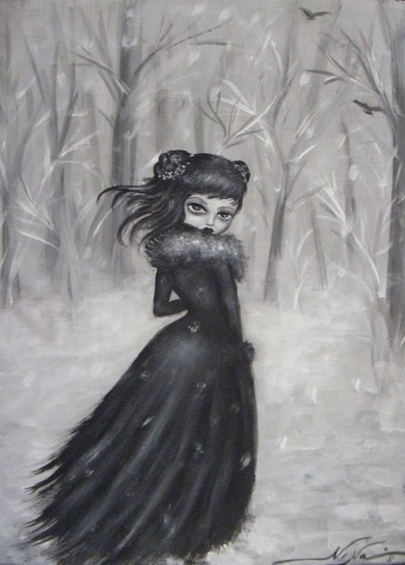Art & Collectibles Victorian Vampire Goth Painting Acrylic etna.com.pe