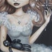 VOODOO DOLL Victorian Big Eye Gothic Voodoo Fairy Limited Edition ...