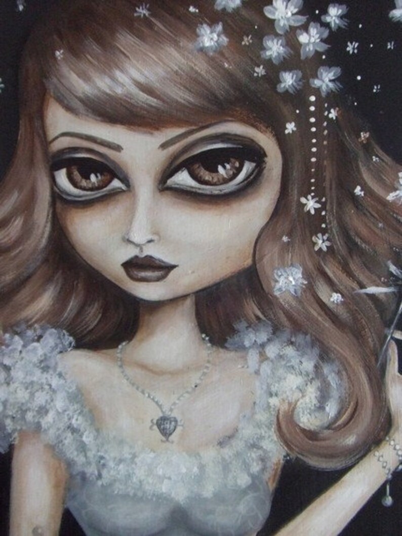 VOODOO DOLL Victorian Big Eye Gothic Voodoo Fairy Limited Edition ...