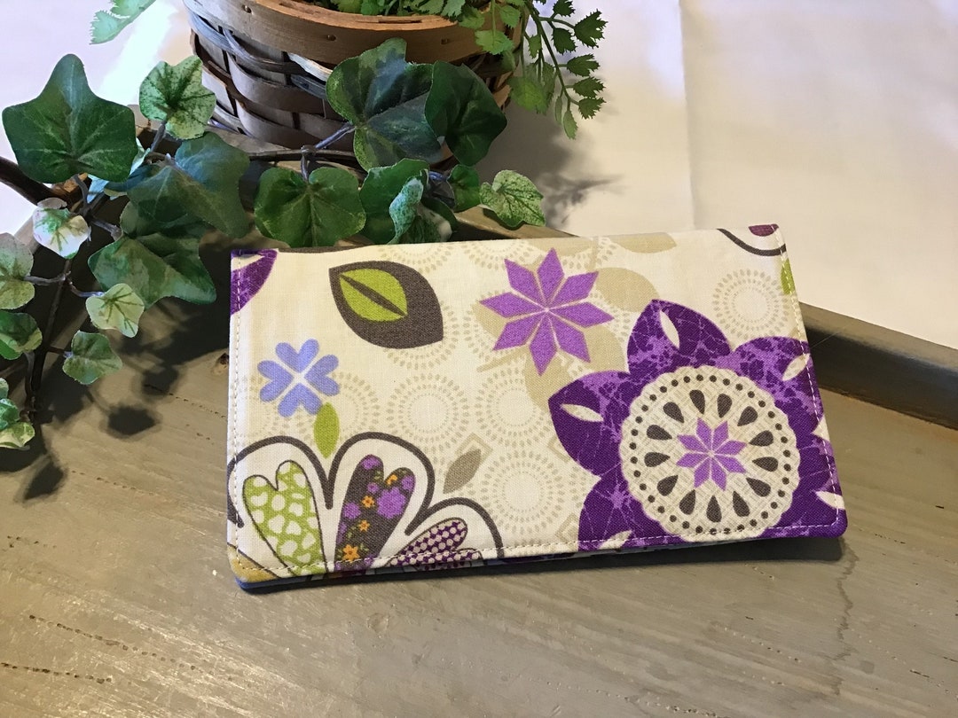 CHECKBOOK Cover...with Vinyl ID Window - Etsy