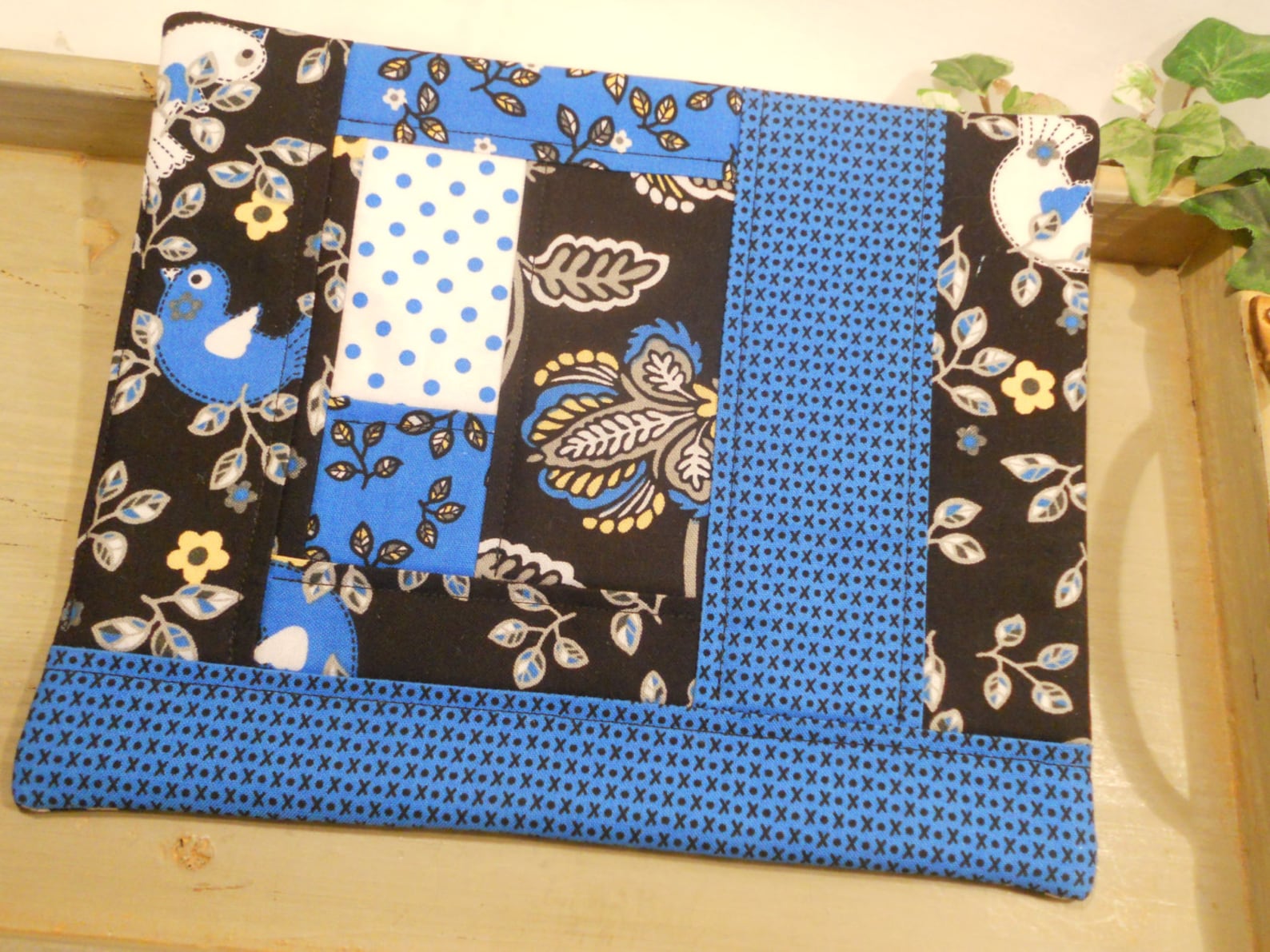 Quilted Mug Rug Snack Mat Mug Mat Hot Pad - Etsy