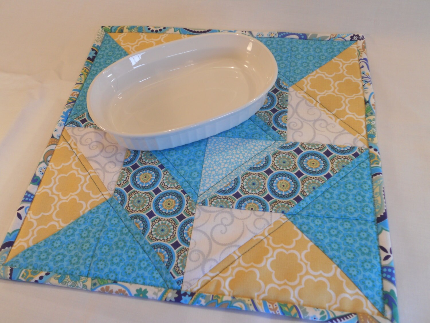 Quilted Table Topper - Etsy