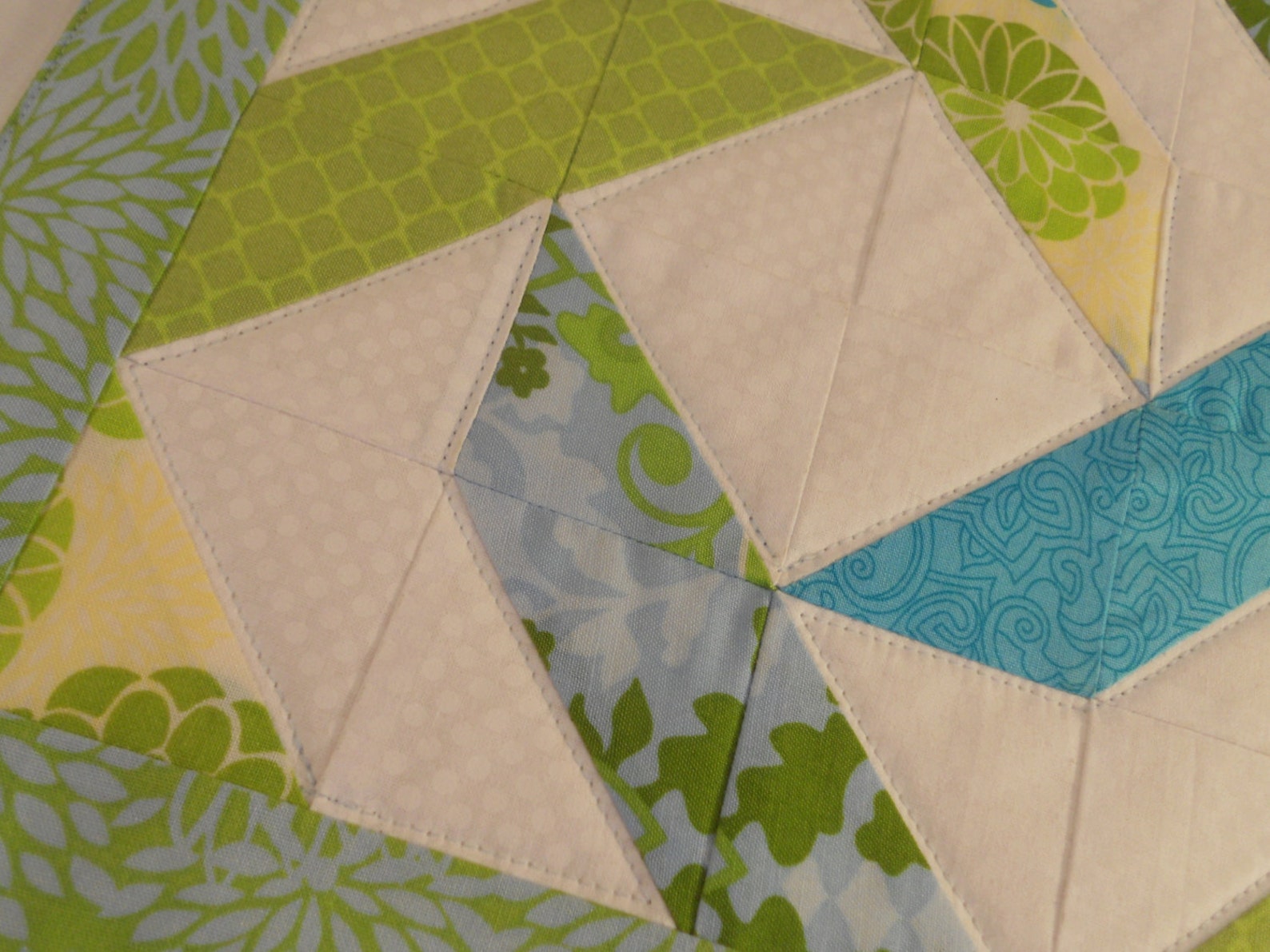 Quilted Hot Pad / Table Topper - Etsy