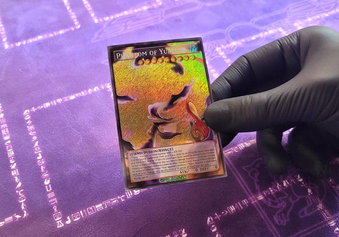 Phantom of Yubel | Full Art Proxy Orica (secret Rare) - Etsy