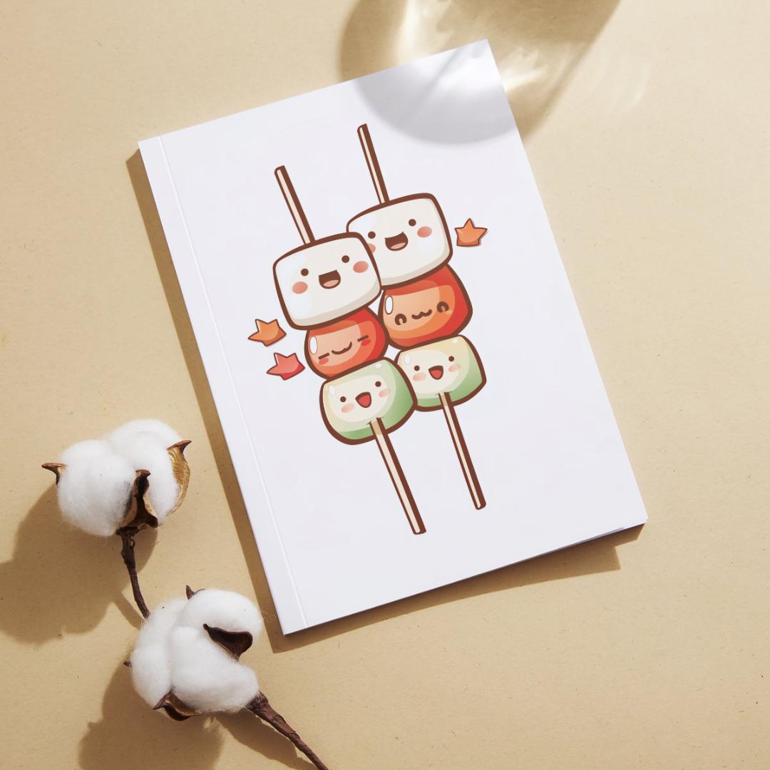 Cute Dango Tanghulu Skewer, Kawaii Cartoon for Home Decor, Nursery ...