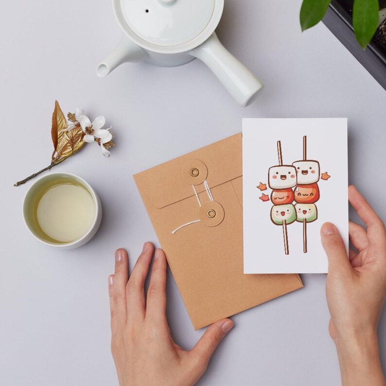 Cute Dango Tanghulu Skewer, Kawaii Cartoon for Home Decor, Nursery ...