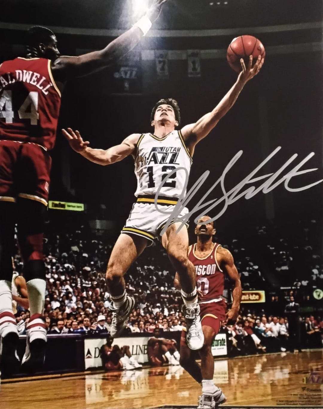 John Stockton, Hand Signed 8x10 Signed 8x10 Photo With COA - Etsy
