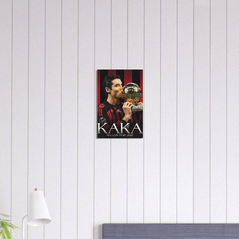 Kaká Ballon D'or 2007 Poster - Etsy