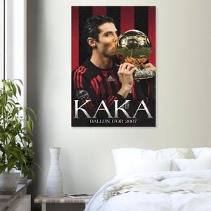 Kaká Ballon D'or 2007 Poster - Etsy