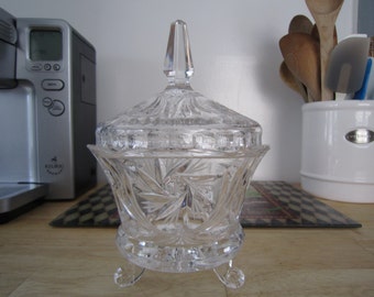 Crystal candy dish | Etsy