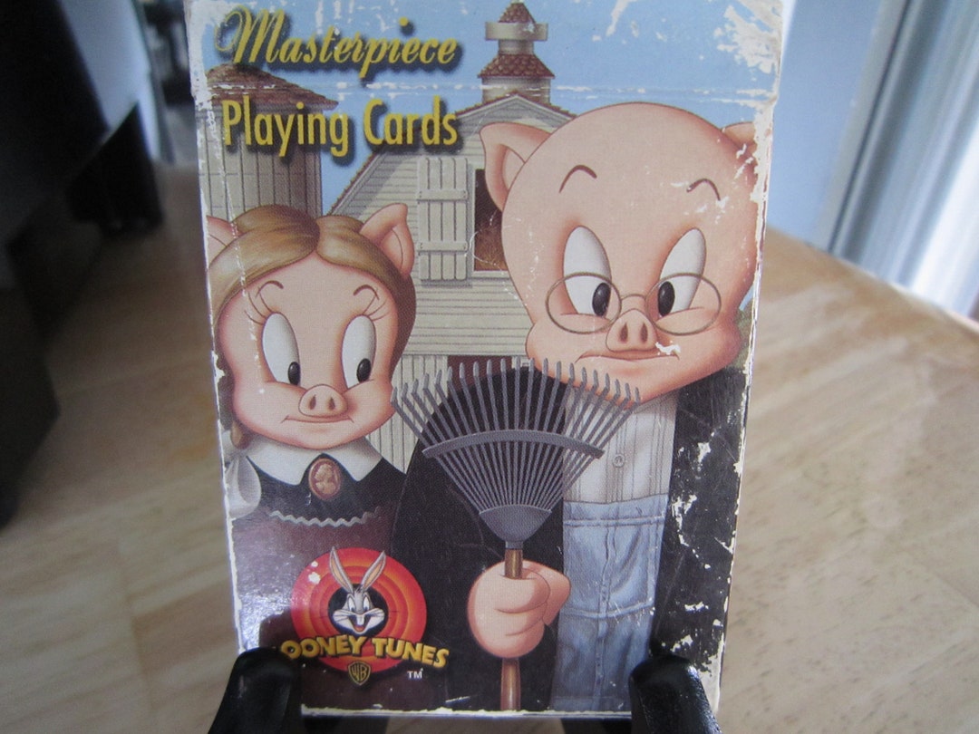 Looney Tunes Masterpiece Playing Cards, Bicycle Brand Playing Cards ...
