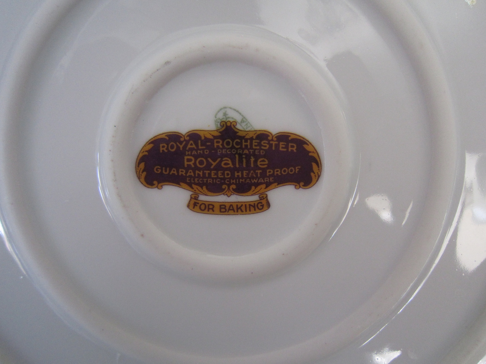 Royal Rochester Royalite Hand Decorated for Baking Pie Plate | Etsy