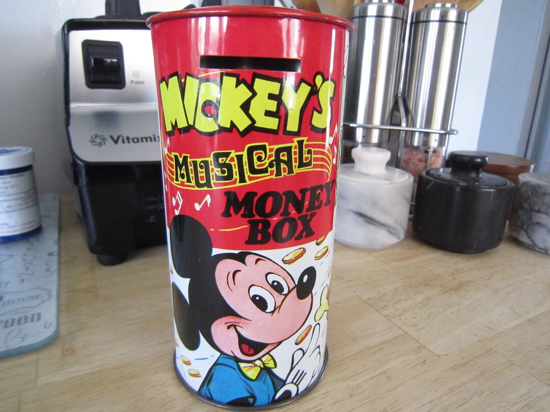 Mickey's Musical Money Box, Walt Disney Productions, Green Monk Combex ...