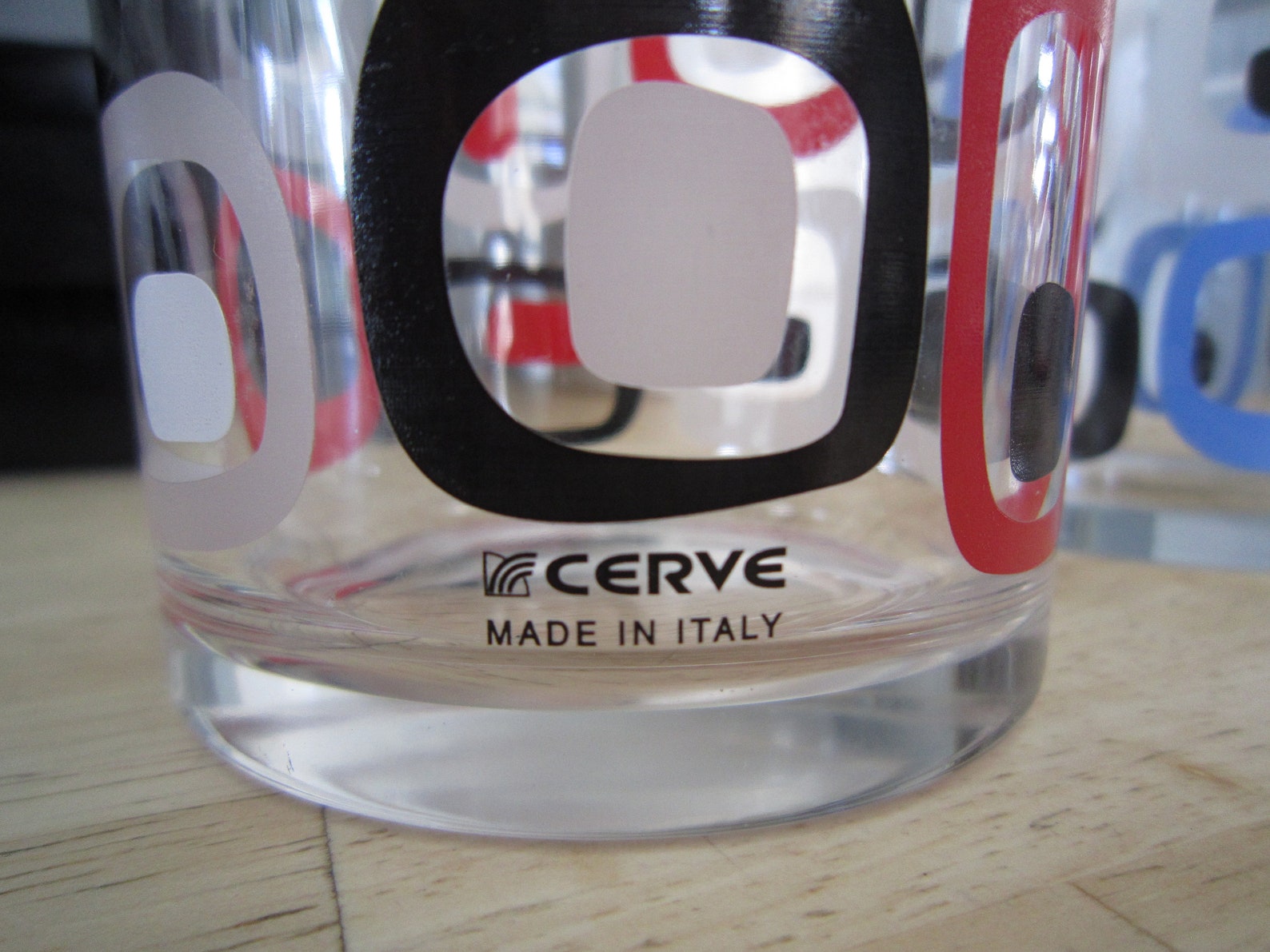 Cerve, Mid Century Italian Glassware by Cerve, Made in Italy, Barware ...