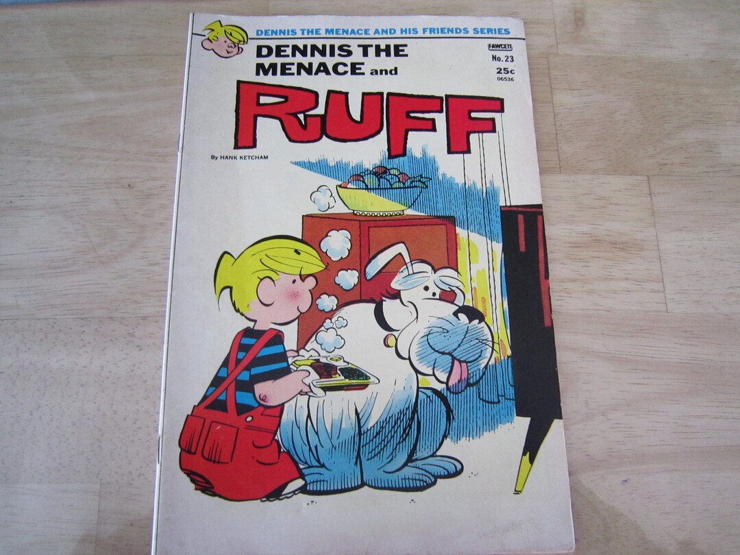 Dennis the Menace and Ruff, Fawcett Comics No. 23 Aug. 1974 - Etsy