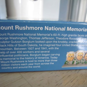 Mount Rushmore National Memorial Mini Building Blocks Mind Teaser ...