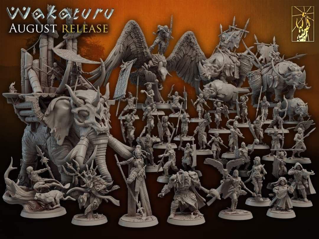 Titan Forge Stl Pack | WAKATURU August 2021 Stl Pack | Rpg Stl | Dnd ...